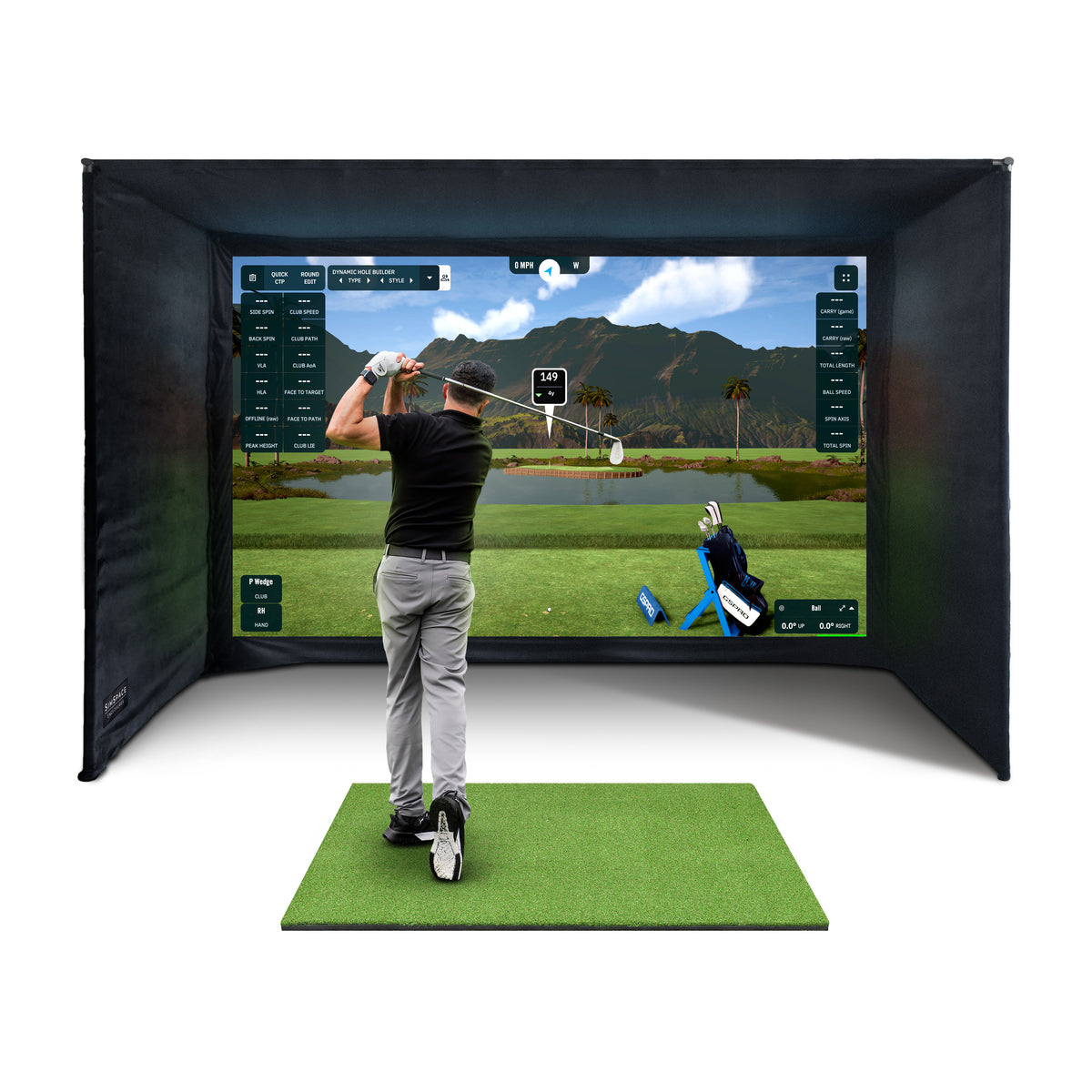 SIMSPACE PROFESSIONAL GOLF ENCLOSURE - SIM/004 – Catalyst Golf - Canada