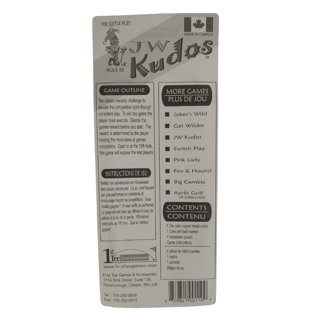 Kudos Game – Catalyst Golf - Canada